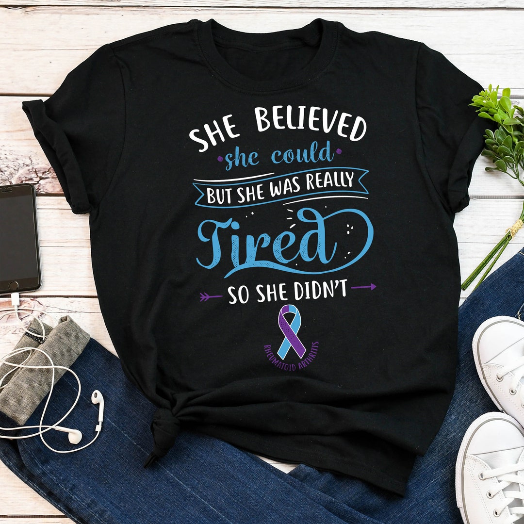 Rheumatoid Arthritis Shirt, Women, Invisible Chronic Illness T-shirt ...
