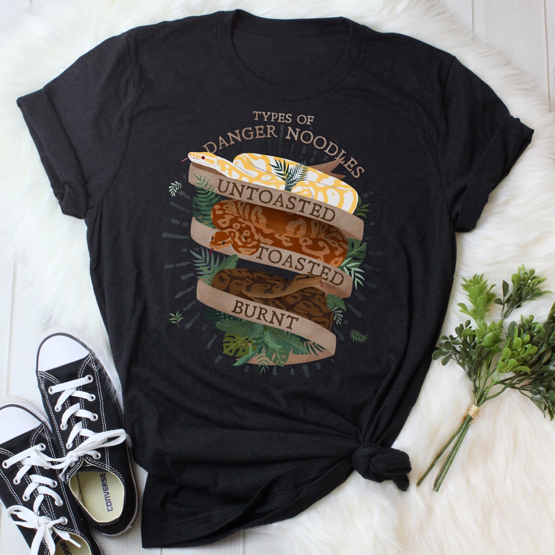 Funny Snake Shirt, Men Women Tshirt, Danger Noodle Gift, Funny Ball ...