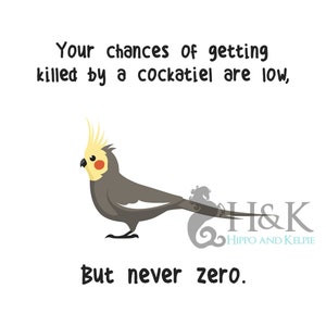 Cockatiel Coffee Mug, Cute Cockatiel Gift, Parrot Lover, Funny Gift for ...