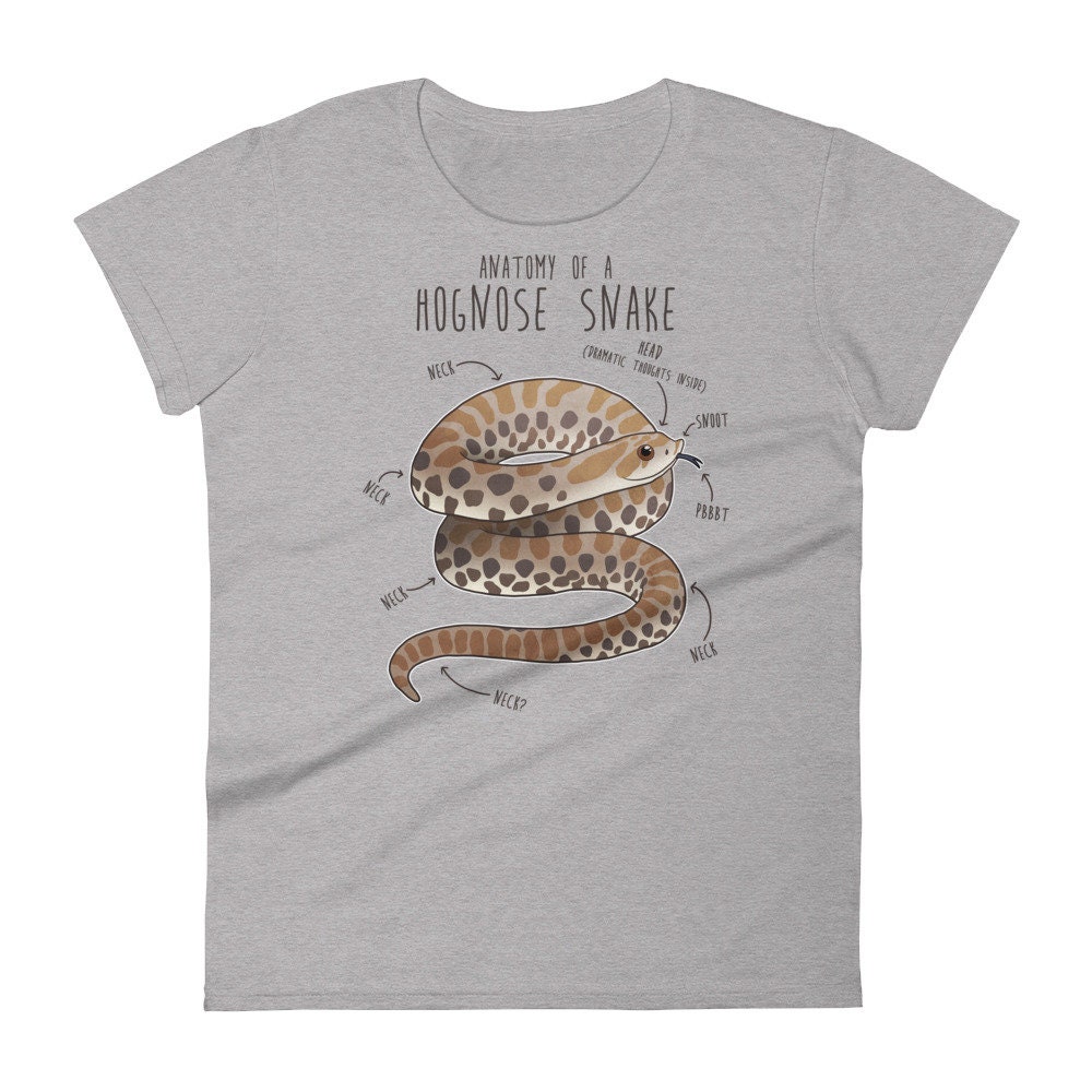 Funny Hognose Snake Shirt Women Men Reptile Tshirt Snake | Etsy