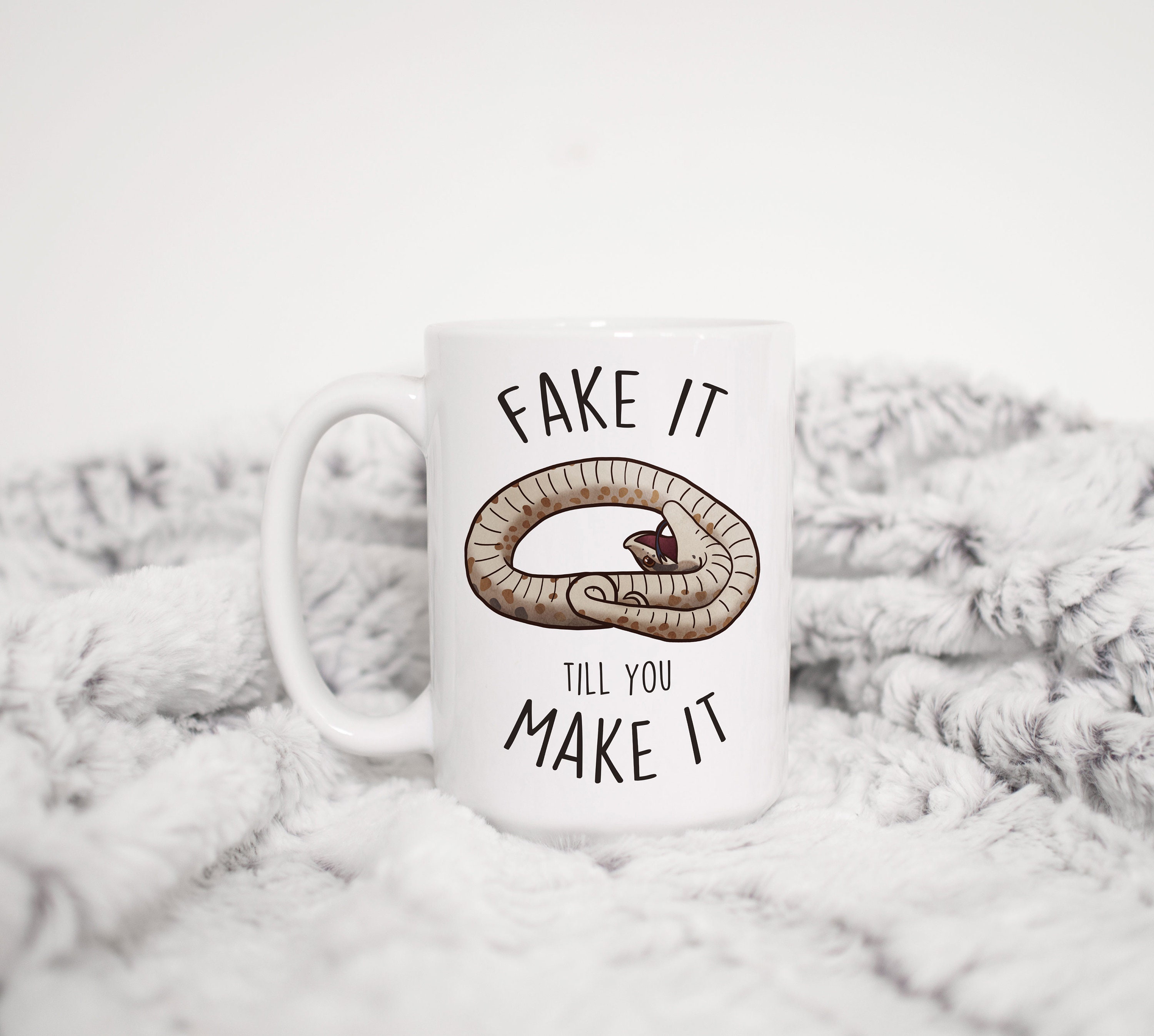 Hognose Snake Coffee Mug Cute Snake Lover Gift Funny Reptile - Etsy