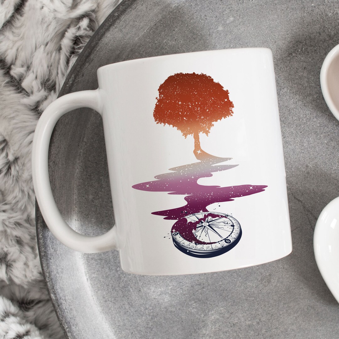 Lesbian Pride Coffee Mug, Lesbian Flag Gift, LGBT Mug, Gay Pride Month ...
