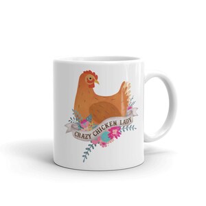Chicken Coffee Mug, Cute Chicken Gift, Chicken Lover, Funny Chicken Cup ...