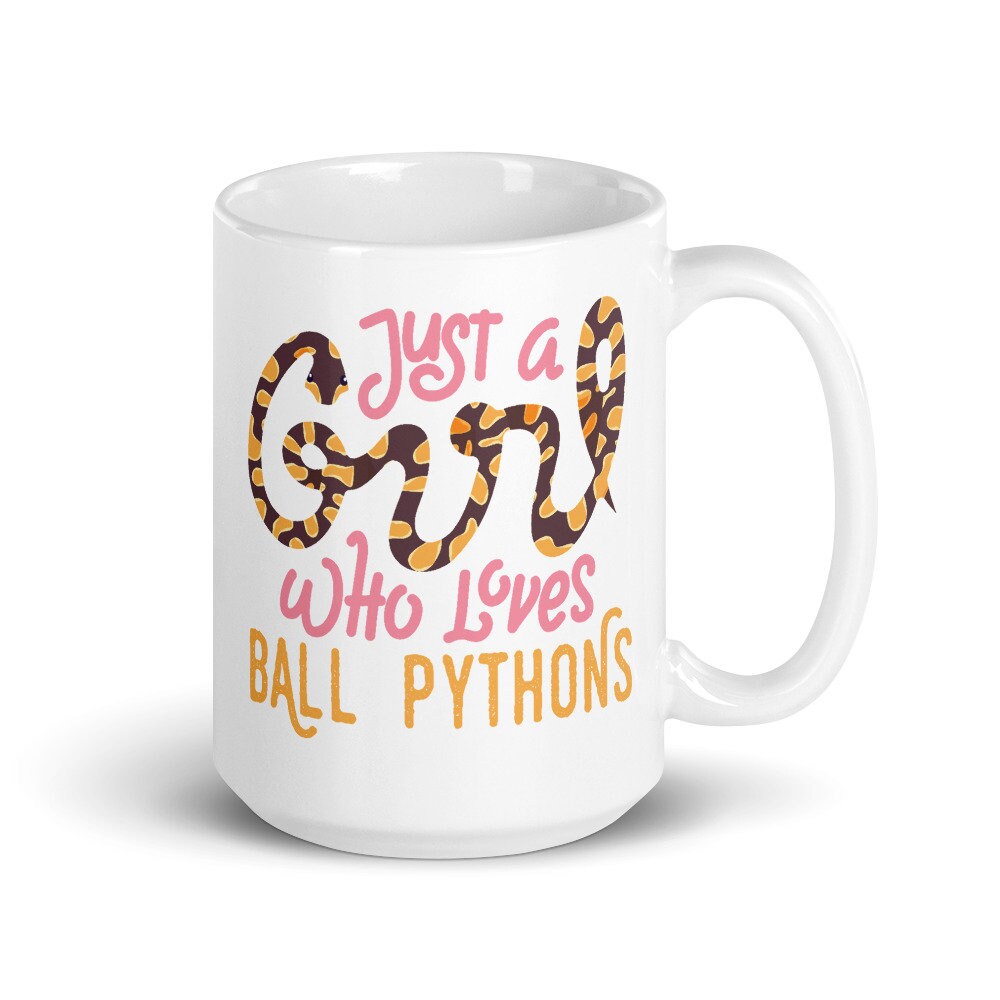 Ball Python Coffee Mug Cute Snake Lover Gift Funny Reptile | Etsy