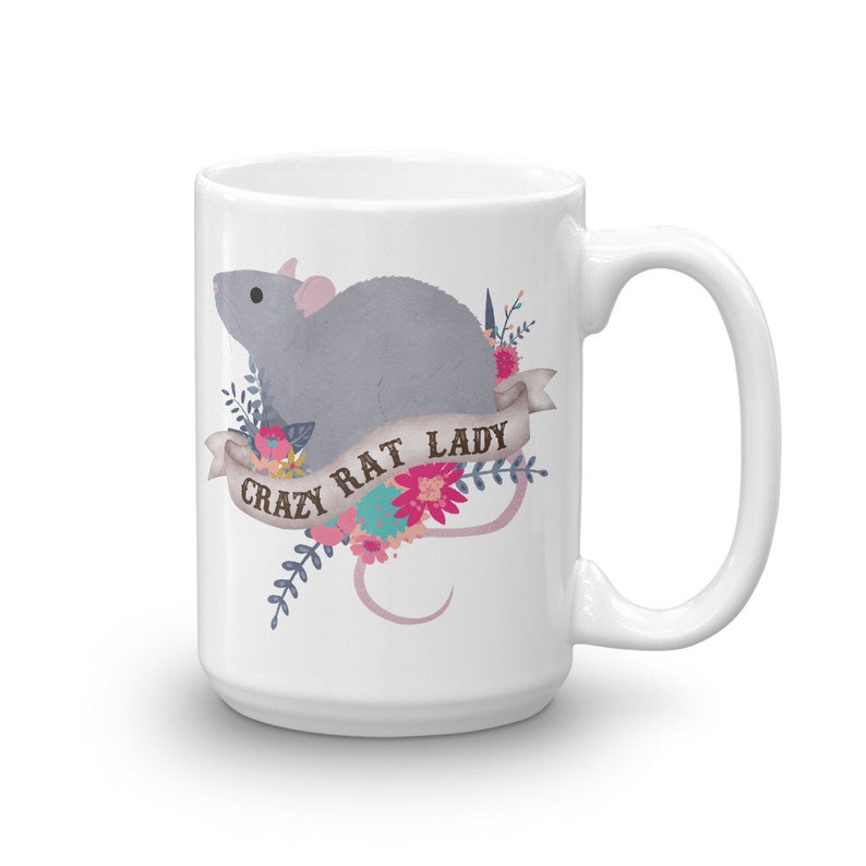 Rat Coffee Mug Cute Rat Gift Rat Lover Rat Cup Gift for | Etsy