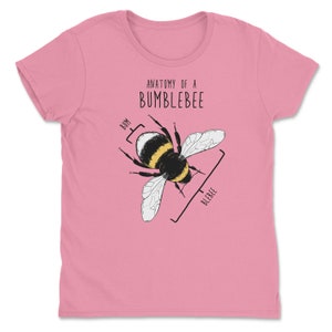 Bumblebee Shirt, Women, Men, Funny Bee Lover Gift, Cute Entomology T ...