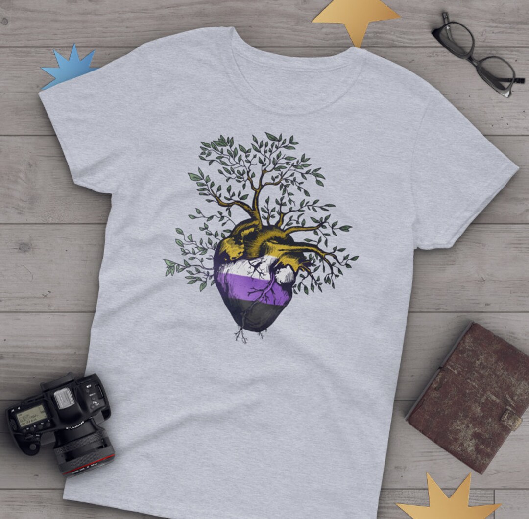 Nonbinary Pride Shirt, Non Binary Pride Gift, LGBT T-shirt, NB Flag Tee ...