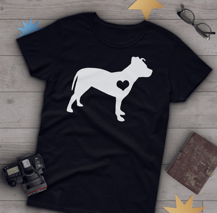 Pit Bull Shirt Women Pitbull Lover Gift Cute Dog T-shirt | Etsy