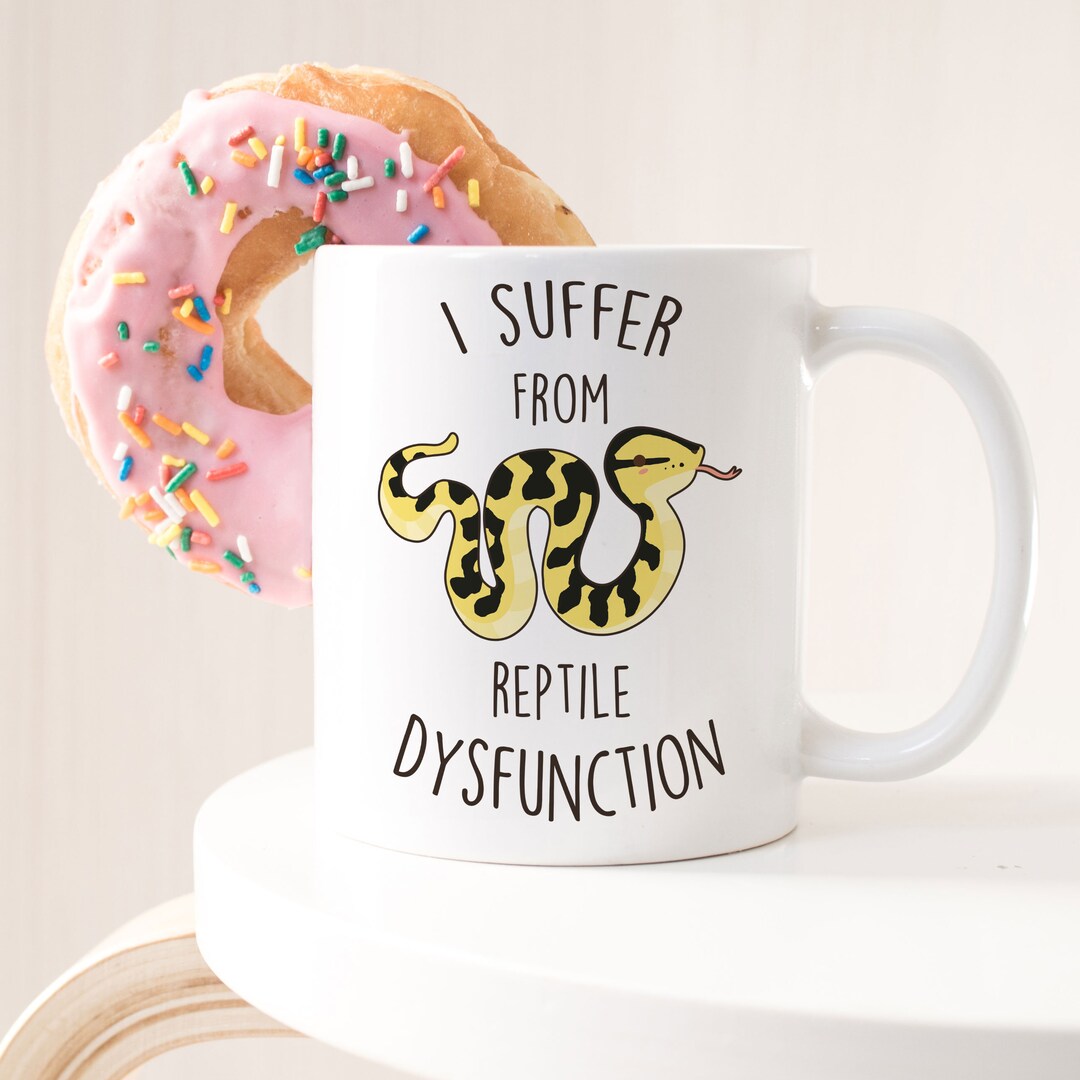 Jungle Python Coffee Mug, Cute Snake Lover Gift, Funny Reptile Mug, Cup ...