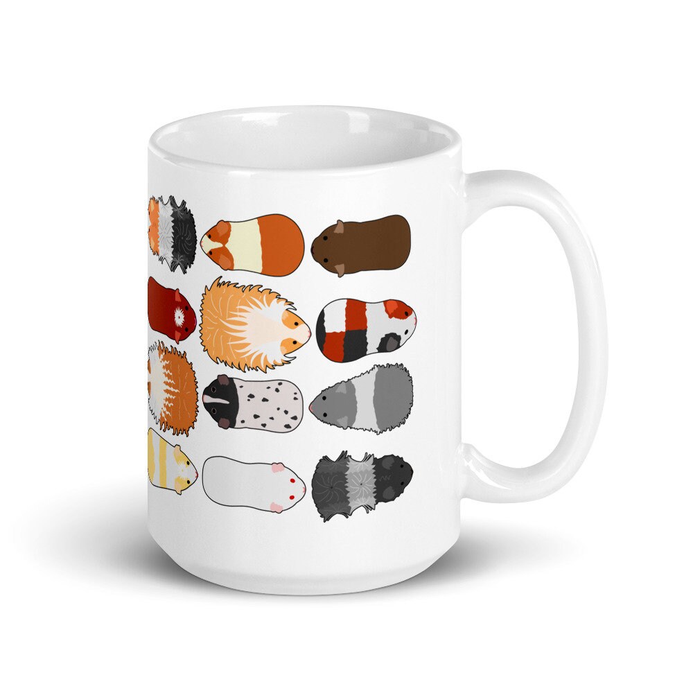 Guinea Pig Coffee Mug, Guinea Pig Lover Gift, Cavy Cup, Gift for Her ...