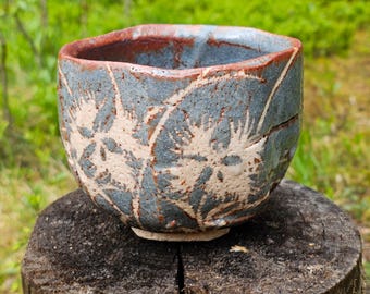 Wakao Toshisada (b. 1933) Nezumi Shino Chawan: Japanese Tea Ceremony ...