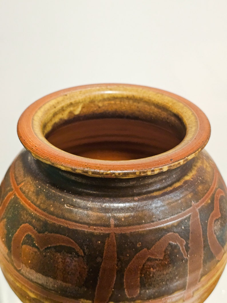 Iso Pahkala Finland 1970s Large Handthrown Pottery Vase - Etsy