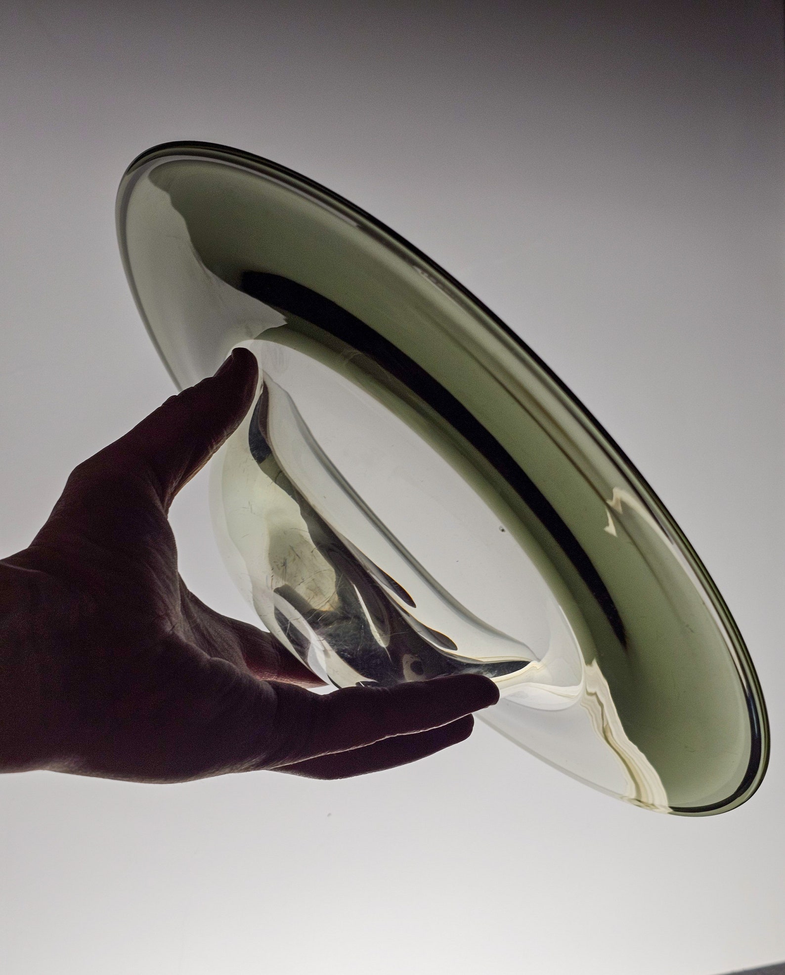 Timo Sarpaneva Cardinal's Hat Art Glass 1950s Iittala Glassworks ...