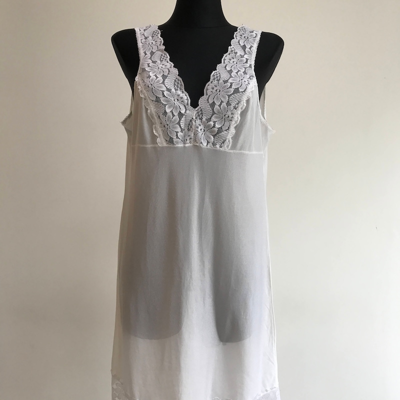 80er nylon negligee - Etsy.de
