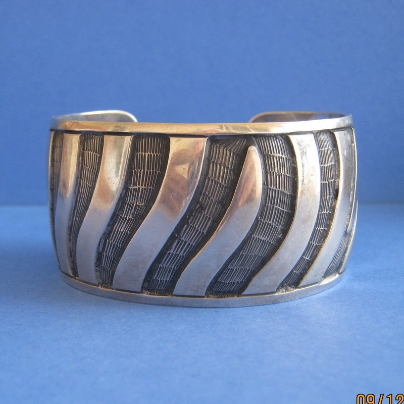 Mexican Silver Cuff - Etsy