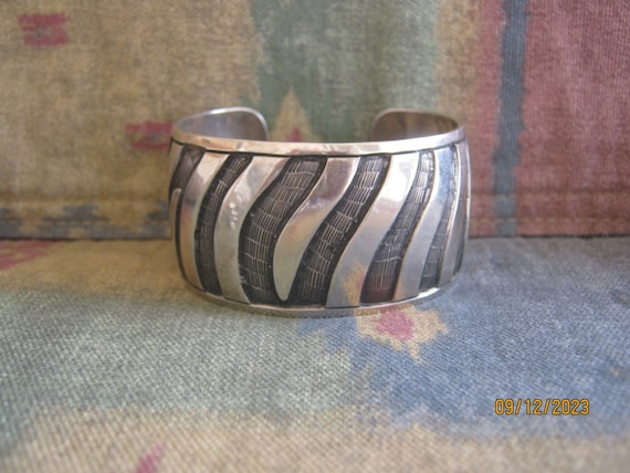 MEXICAN STERLING CUFF - Gem