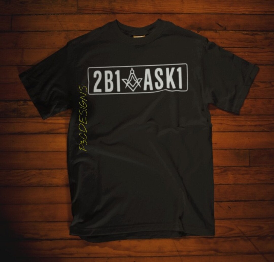 Masonic 2B1ASK1 T-shirt - Etsy