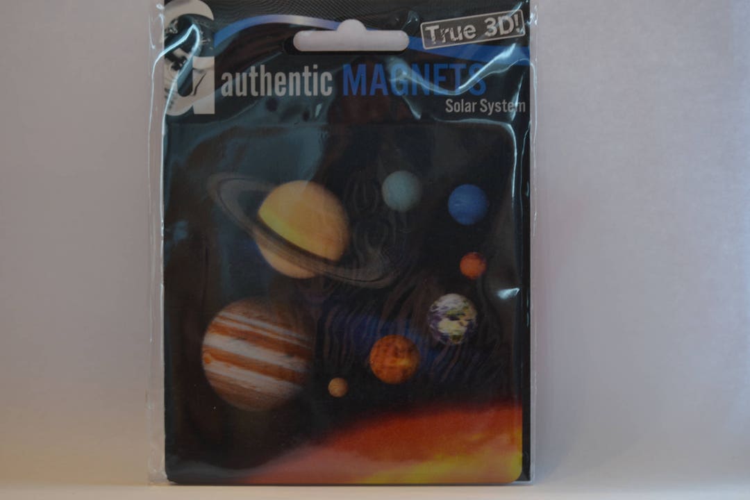 3D - Space Magnet Pad - Solar System - Round - Diameter 9 Cm - Etsy