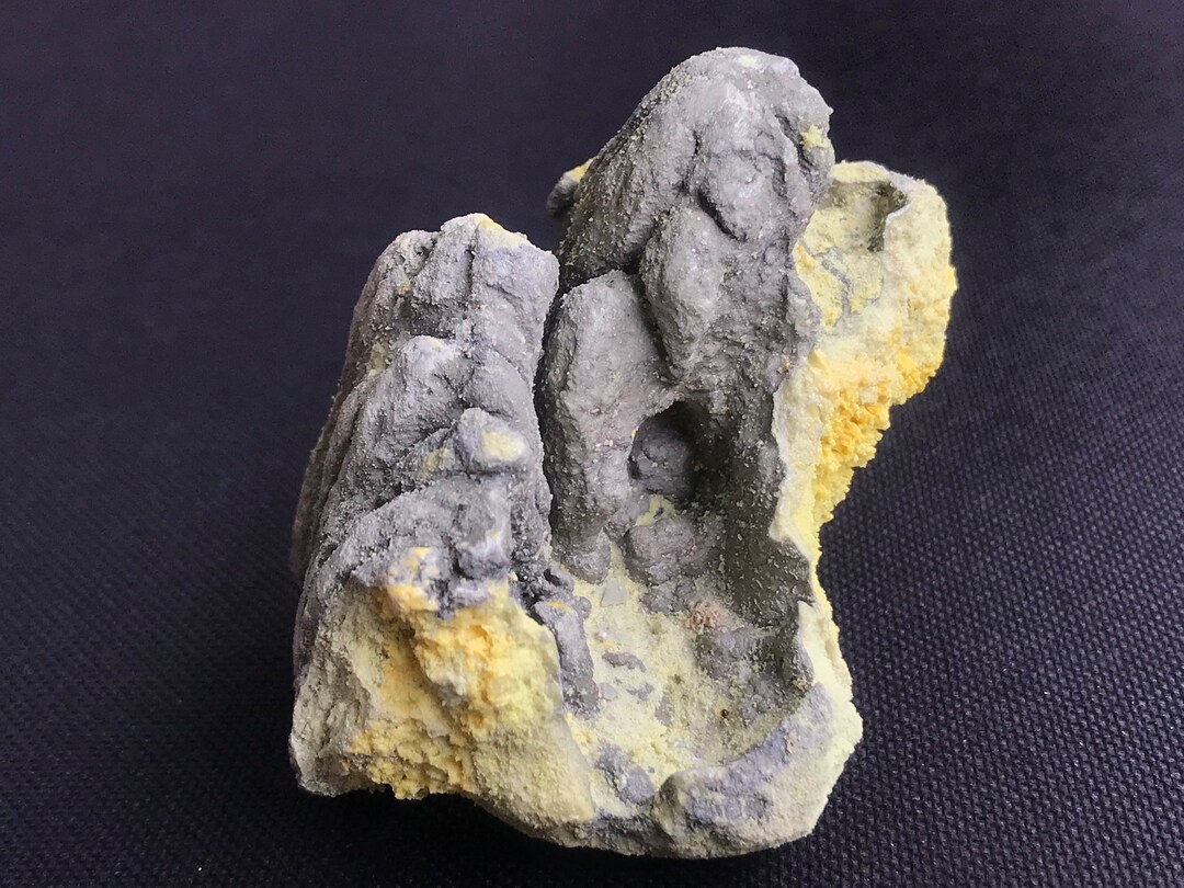 PAPANDAYAN Volcano Sulfur Rock Central Java Indonesia Natural Stone No ...