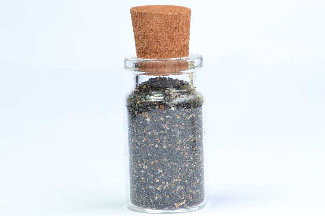Fuerteventura Black Sand Sample: Canary Islands, Spain (15.9g) - Etsy