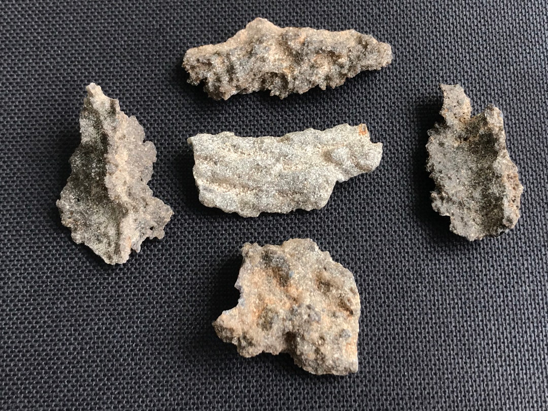 FULGURITES - Lot of 5 Specimens - From the Great Sand Sea - Western ...