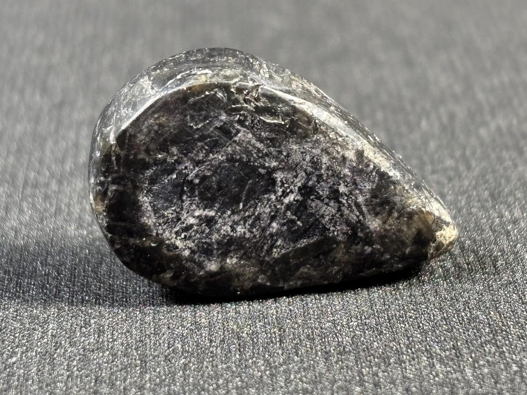 1883 KRAKATAU-KRAKATOA - Obsidian Lava Rock Cabochon - Exclusive - From ...