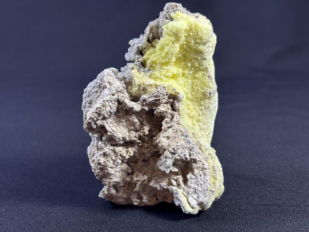 Ijen Sulfur Rock - Ijen Volcano - East Java - Indonesia - Natural Stone ...