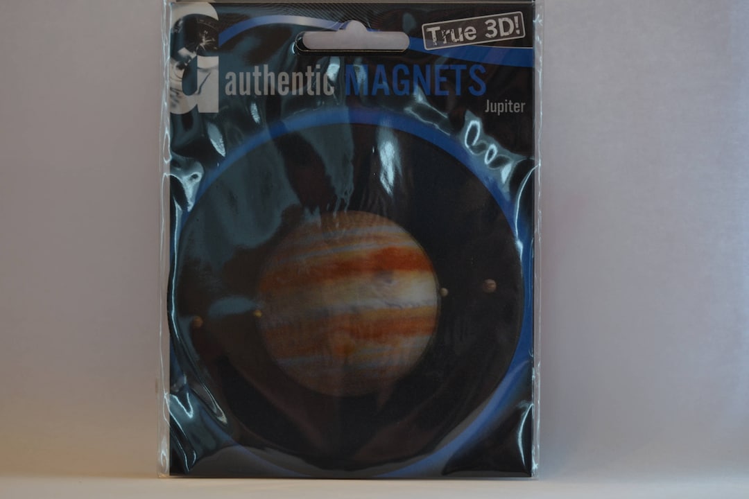 3D - Space Magnet Pad - Plantet Jupiter - Round - Diameter 9 Cm - Etsy