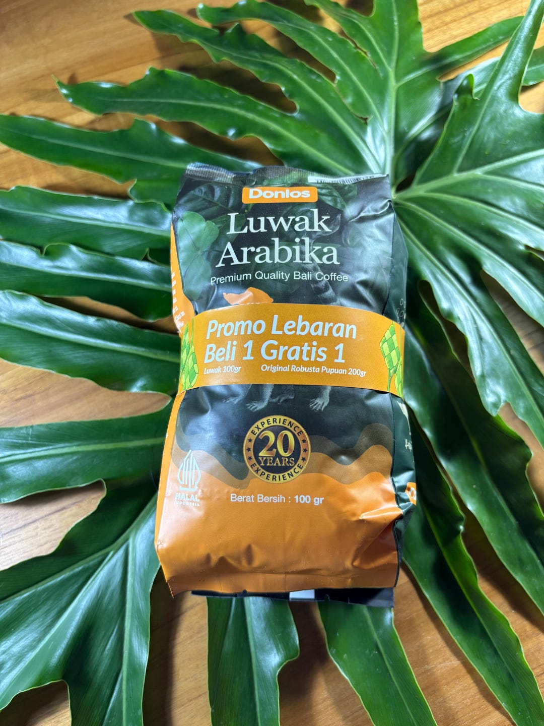 LUWAK Coffee - Luwak Arabica Powder Coffee - 100 G - Premium Quality ...