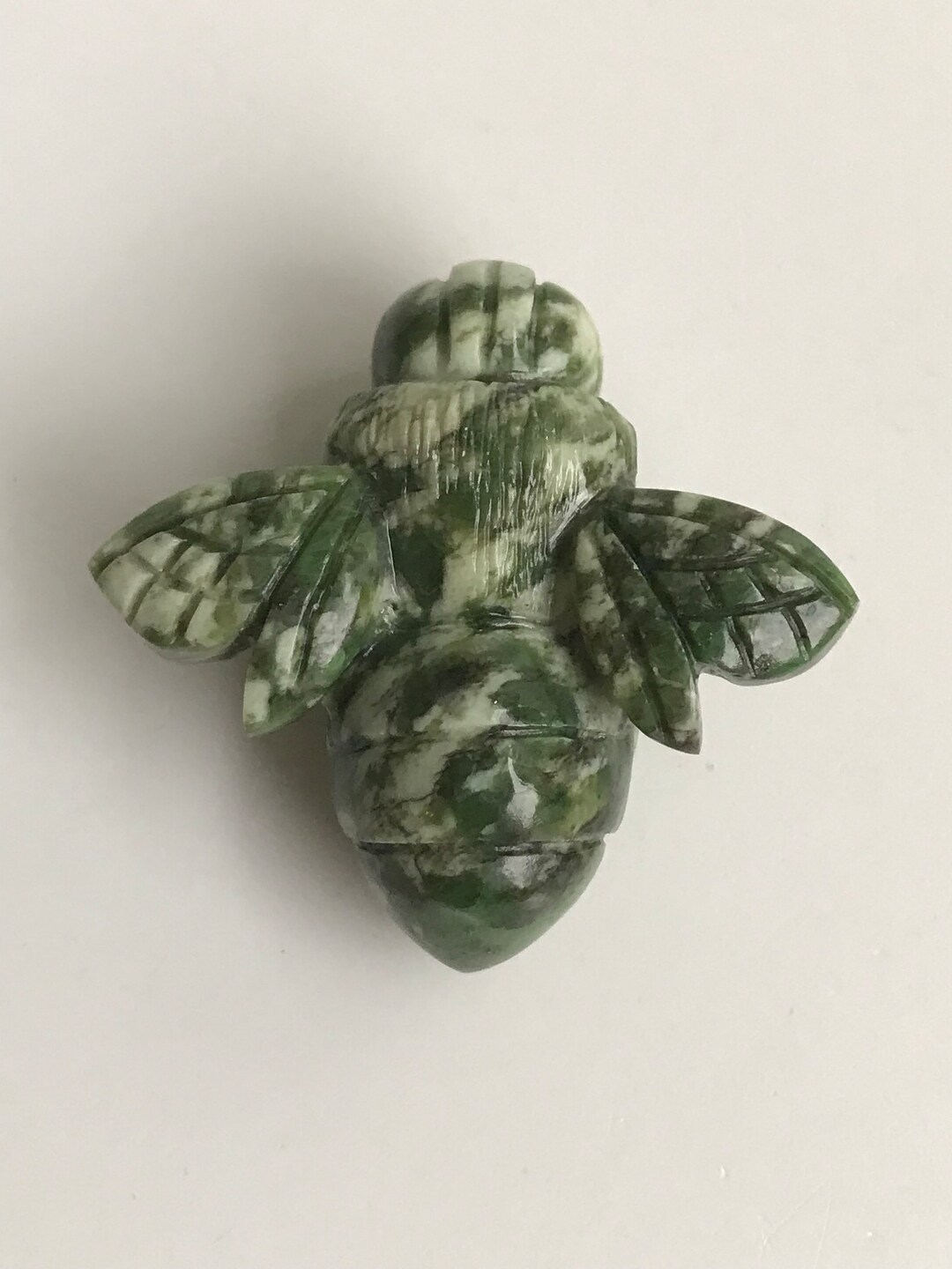 Nephrite Jade Bee - Carved - Hand Made - From Sumatra - Indonesia ...