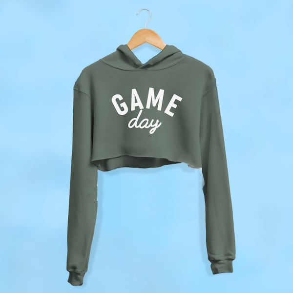 Workout Cropped Hoodie - Etsy