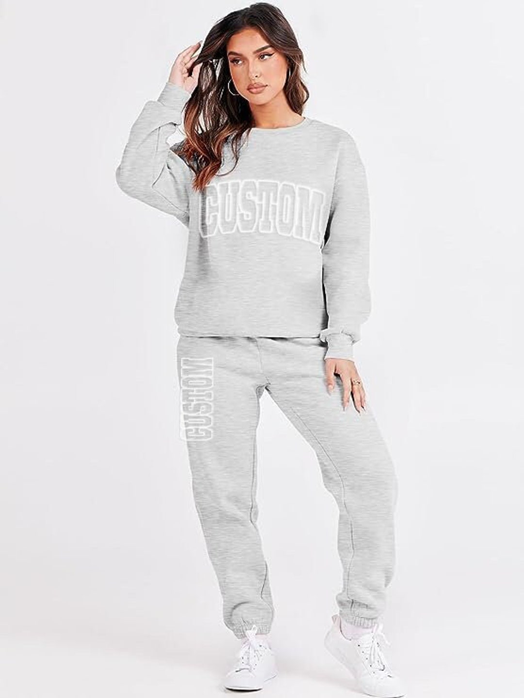 Custom Varsity Sweats Set. Customizable Wording. Sweatpants and ...
