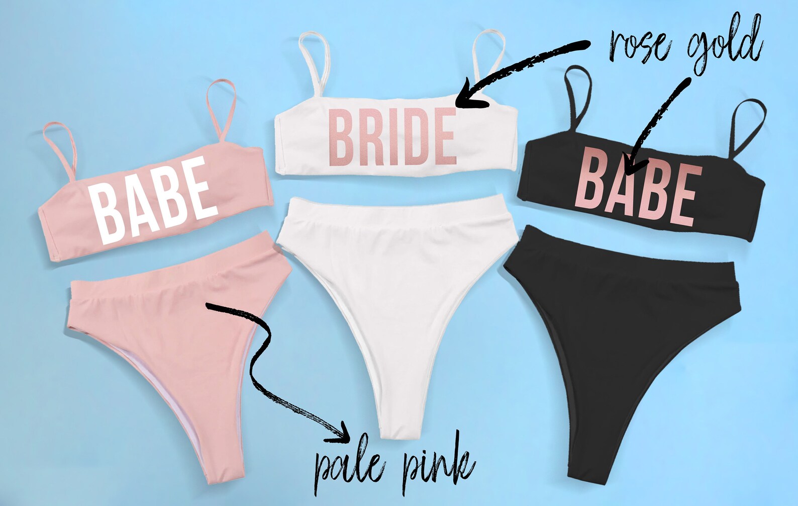 Bachelorette Swimsuits Bachelorette Bathing Suits. Bach Bash - Etsy