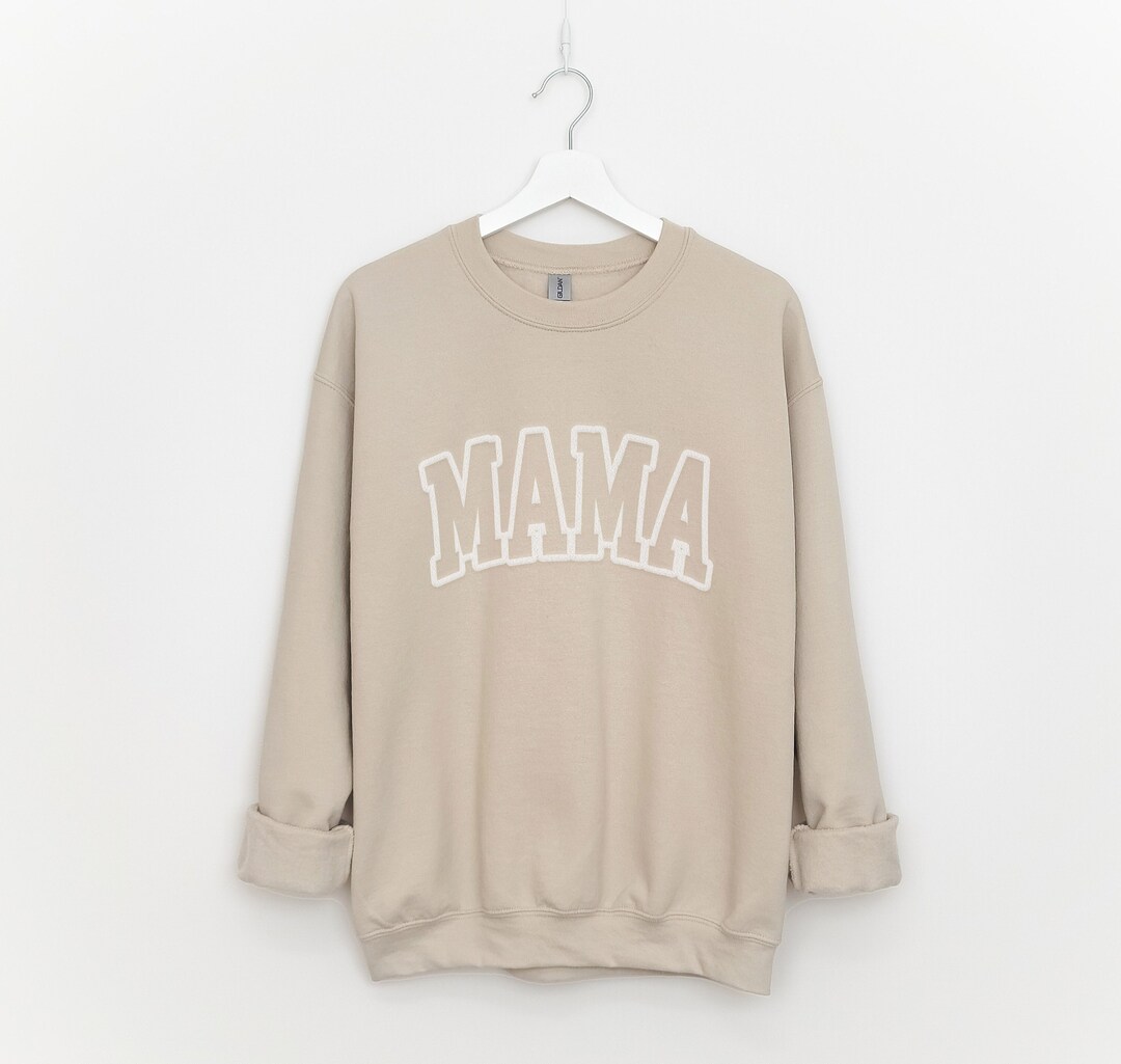 Mama Sweatshirt. Varsity Mom Unisex Pullover. Collegiate Style. Gift ...