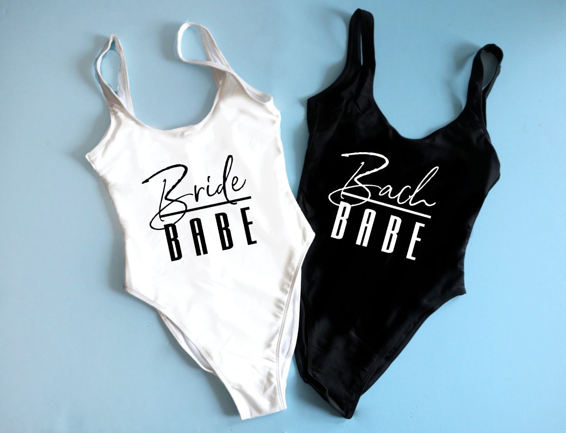 Bachelorette Swimsuits Bachelorette Bathing Suits. Bride Swim - Etsy