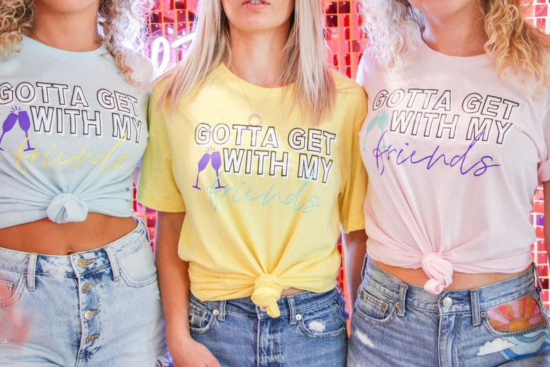 Bachelorette Party Shirts. Wannabe Theme. 1990's Theme - Etsy