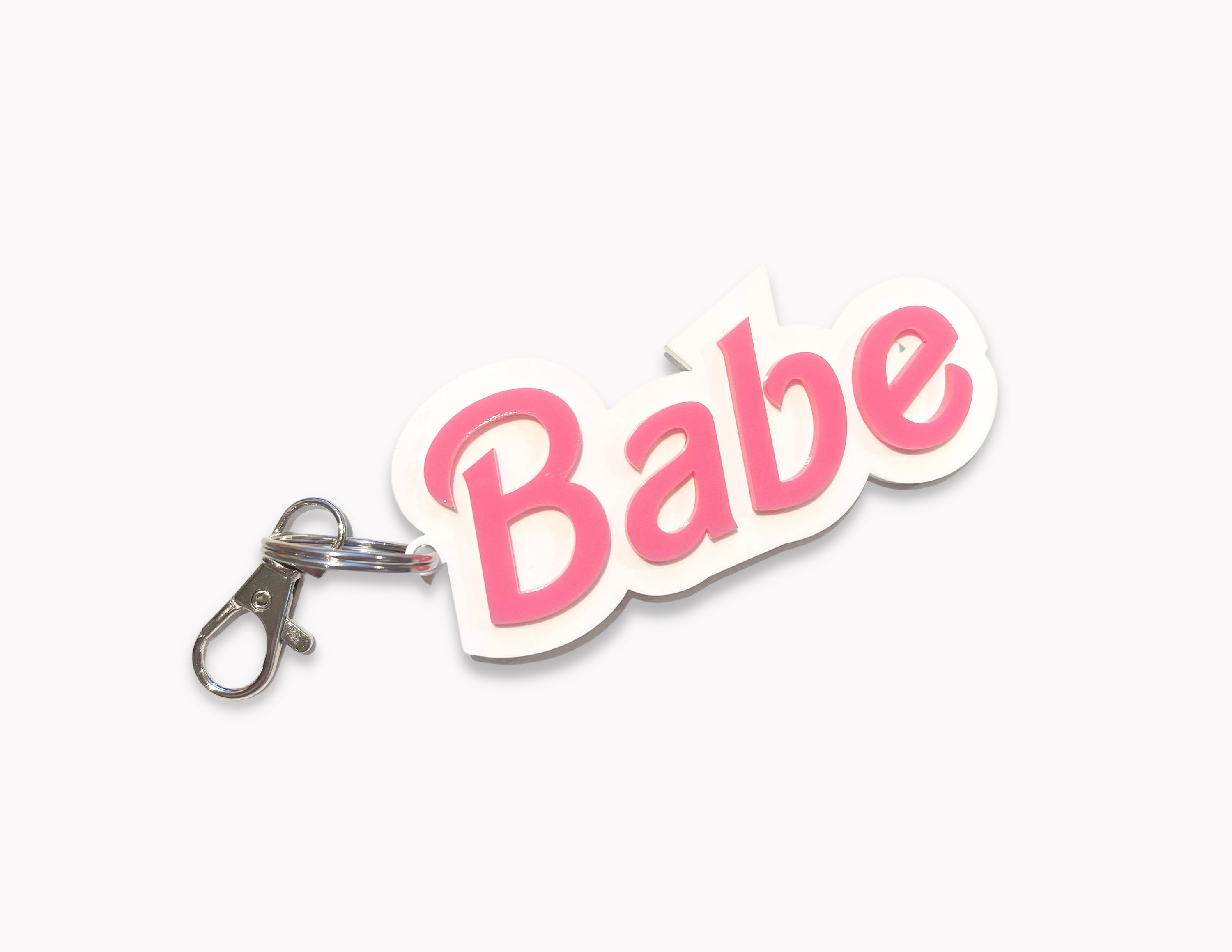 Acrylic Keychains. Bachelorette Party Favors. Babe & Bride - Etsy