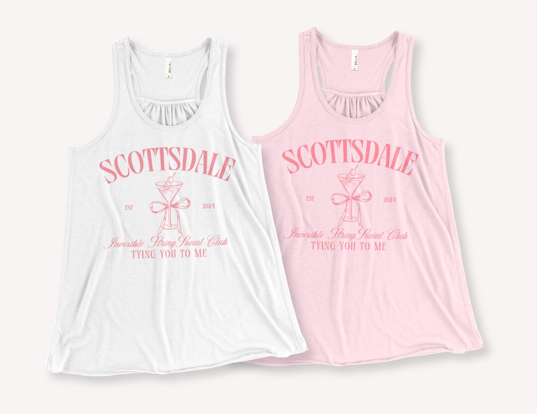 Bachelorette Party Tanks. Social Club Aesthetic Bachelorette. Invisible ...