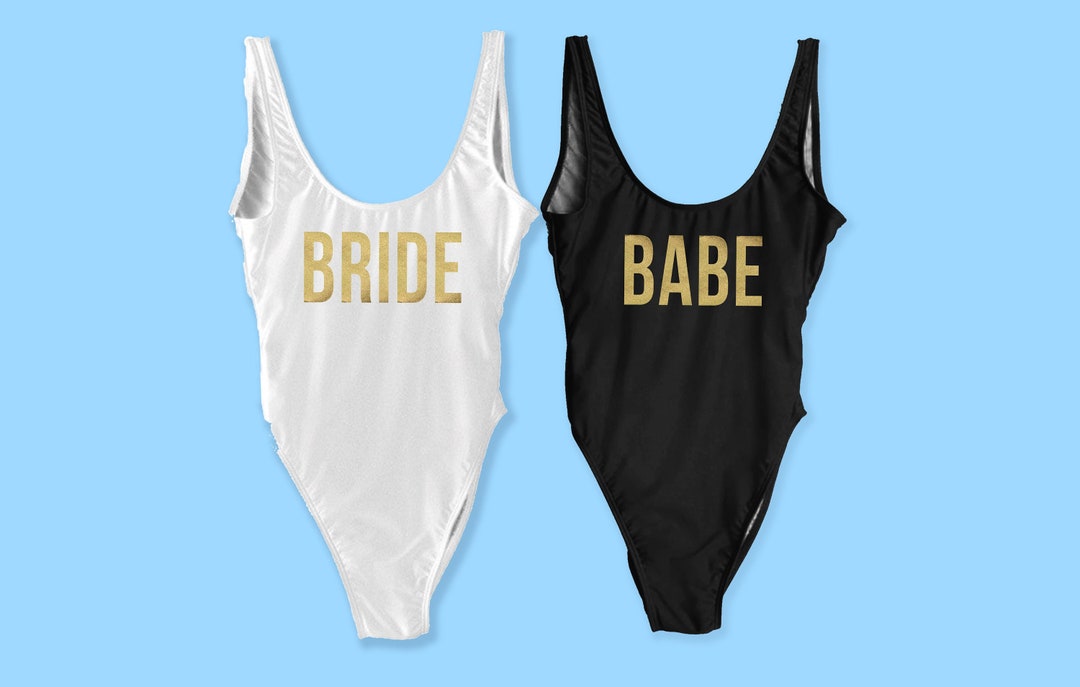 Bachelorette Swimsuits Bachelorette Bathing Suits. Bride Swim Suit ...