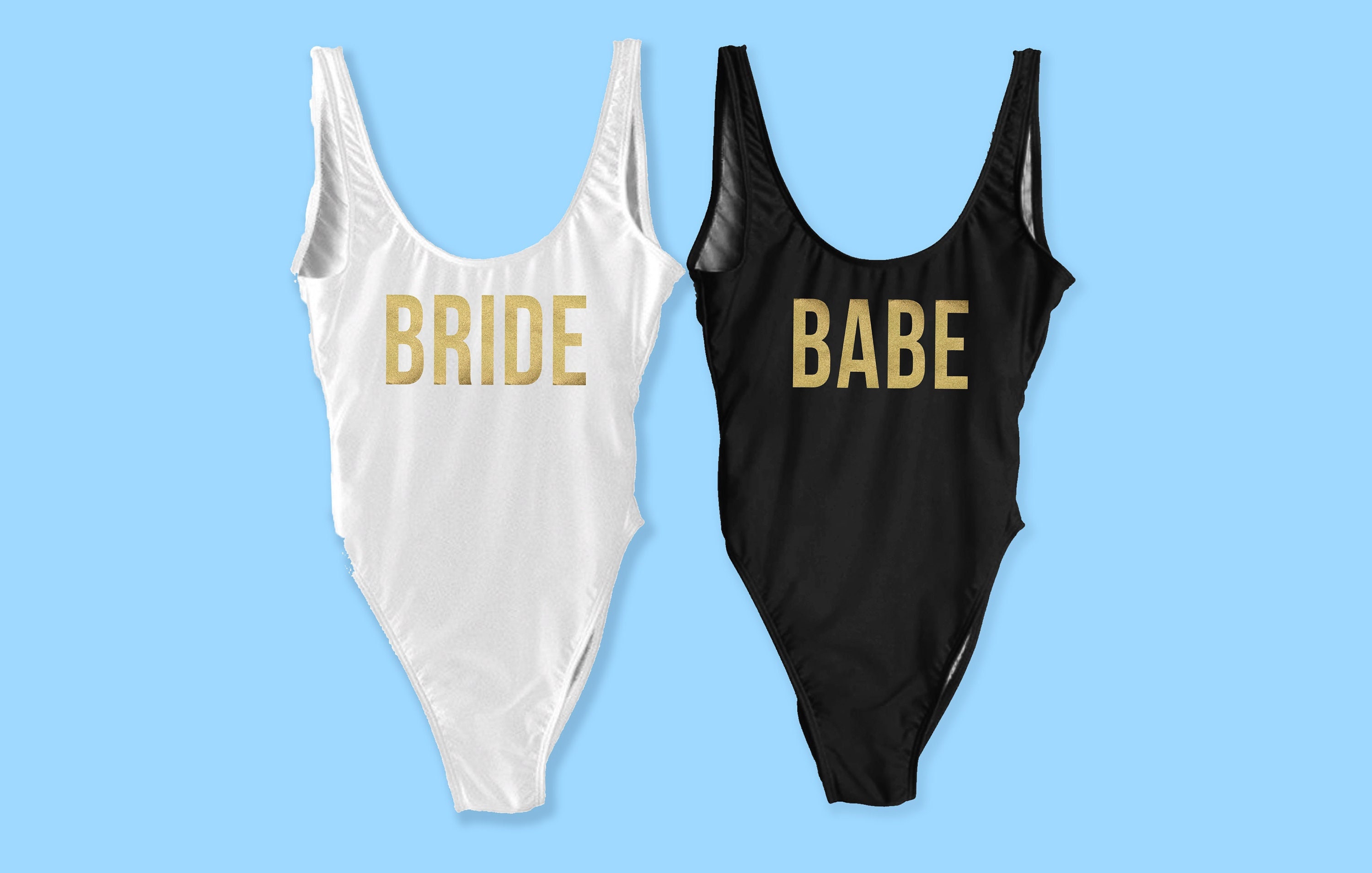 Bachelorette Swimsuits Bachelorette Bathing Suits. Bride Swim - Etsy