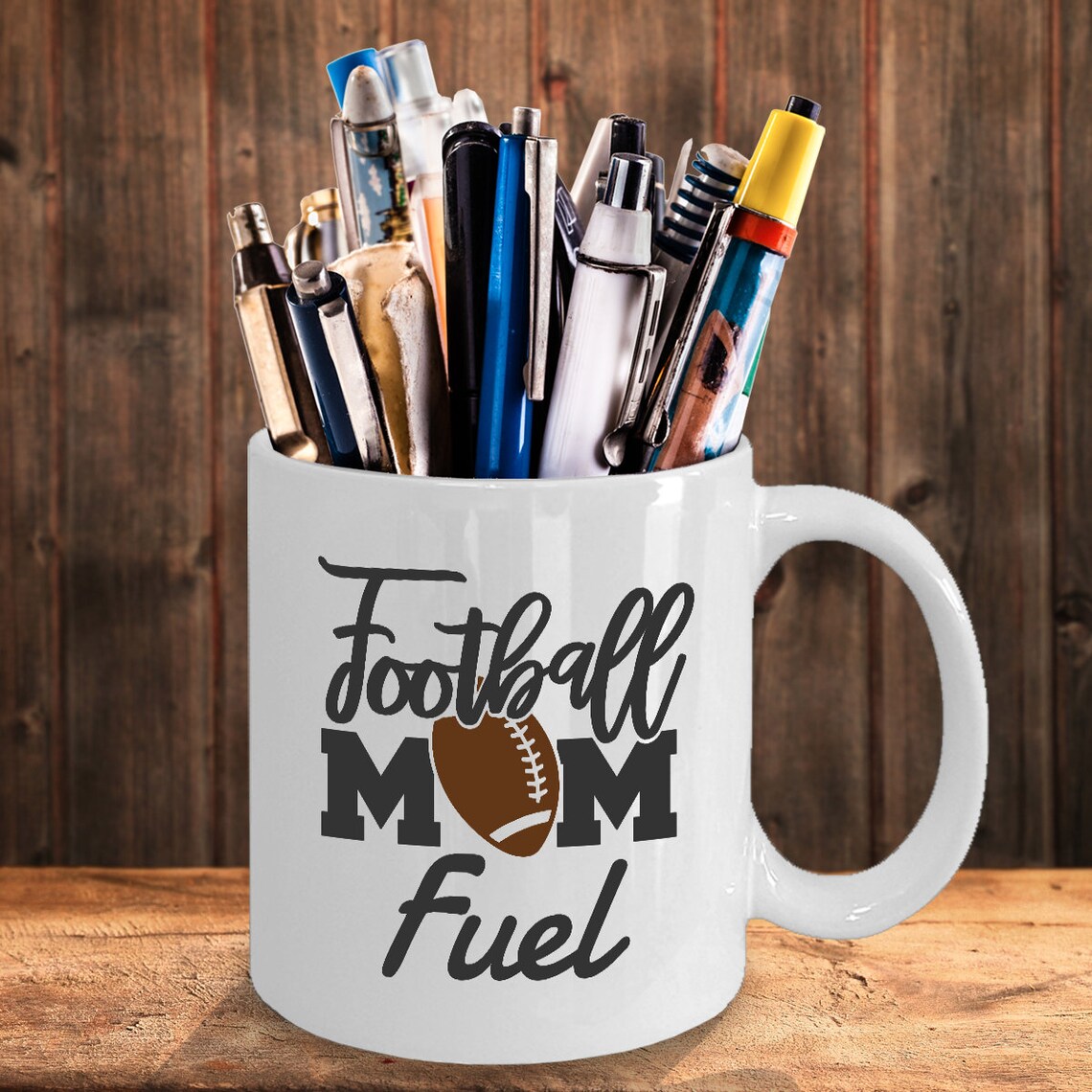 Football mom Mug Football mom Fuel Football mom Coffee Mug | Etsy