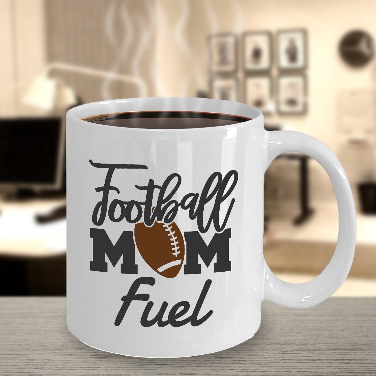 Football mom Mug Football mom Fuel Football mom Coffee Mug | Etsy
