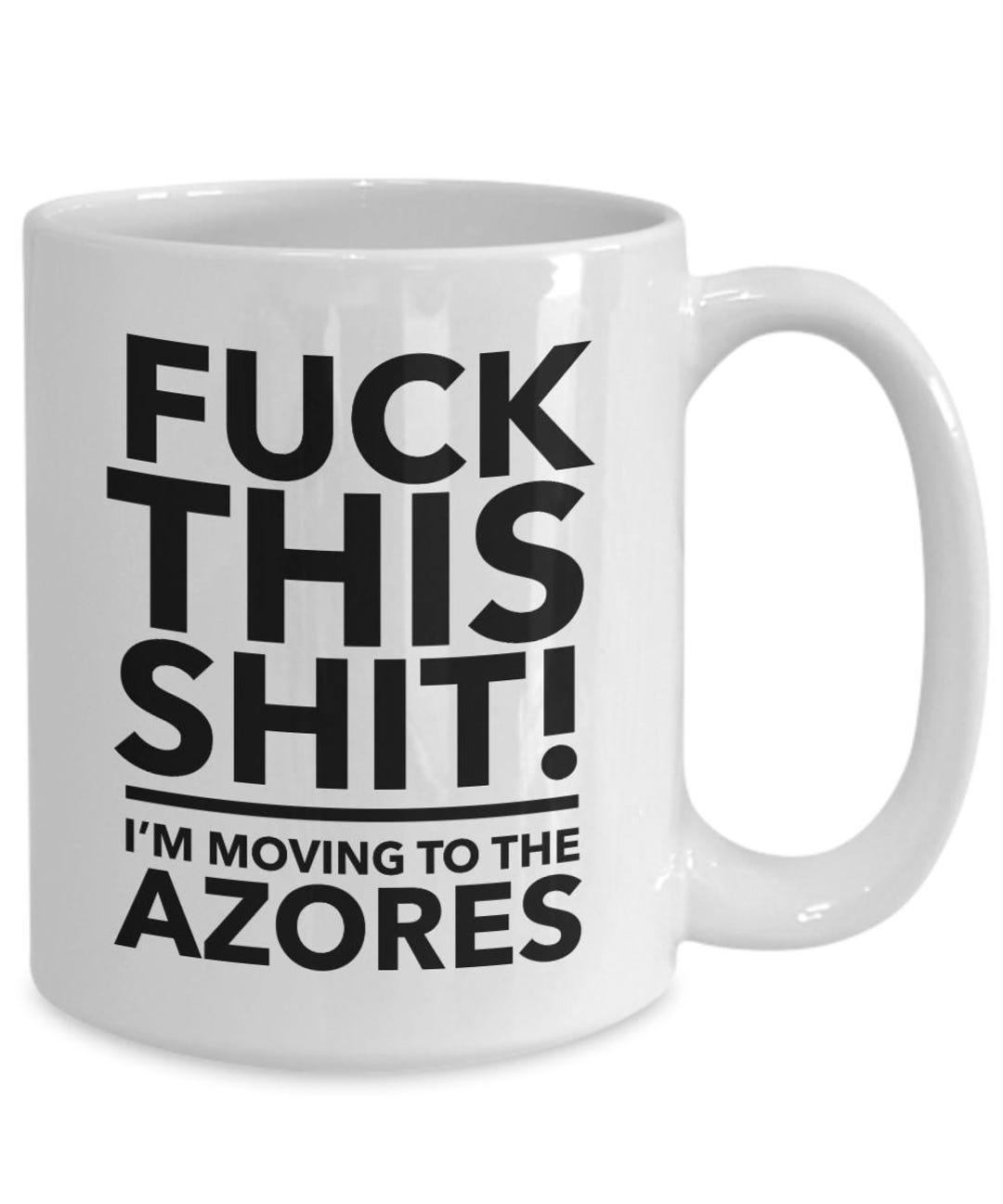 Moving to Azores - Relocating to Azores Gift - Azores Mug - Co-worker ...