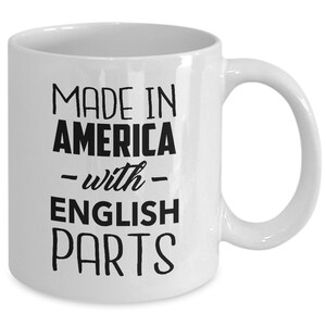 English Mug - Made in America With English Parts - English Coffee Mug ...