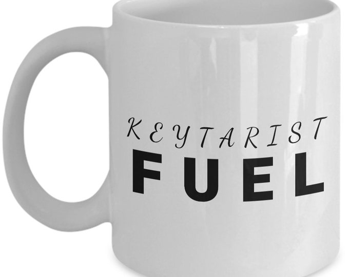 Keytar Coffee Mug Keytar Gift Keytar Player Present Synthesizer Gift in ...