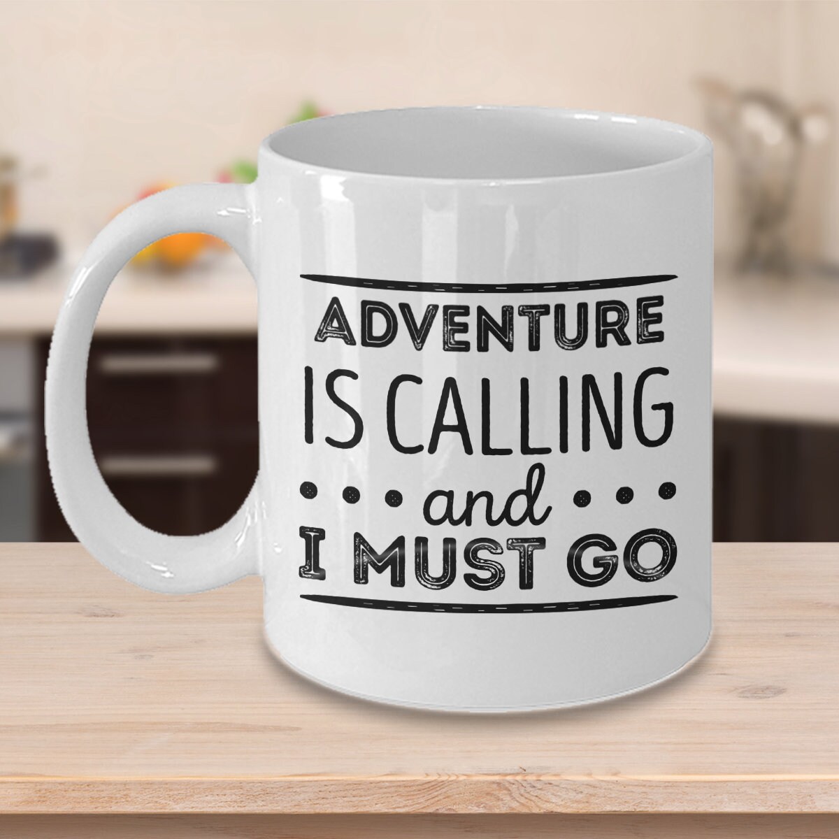 Adventure Mug Adventure is Calling and I Must Go Gift for - Etsy