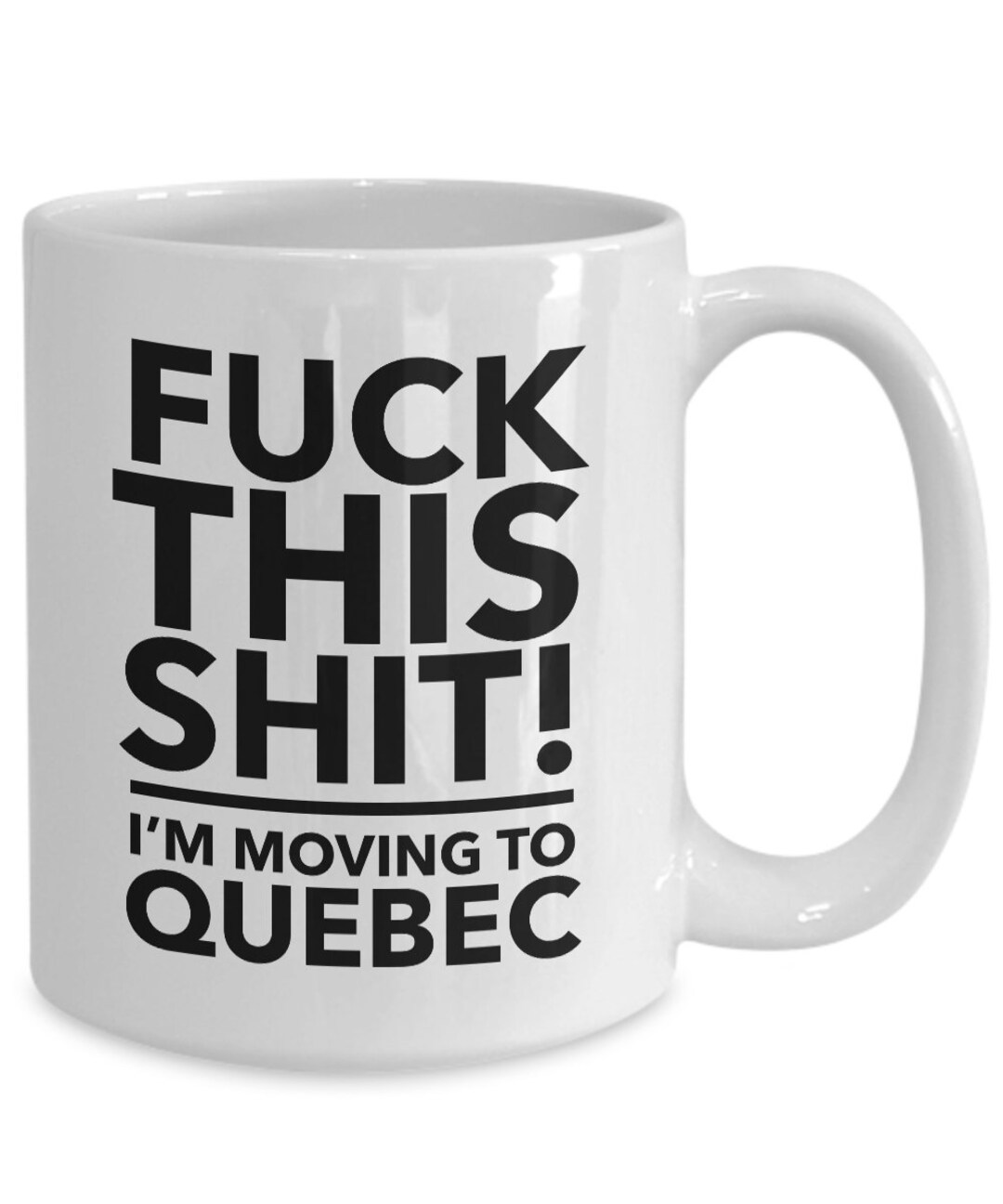 Moving to Quebec - Relocating to Quebec Gift - Quebec Mug - Co-worker ...
