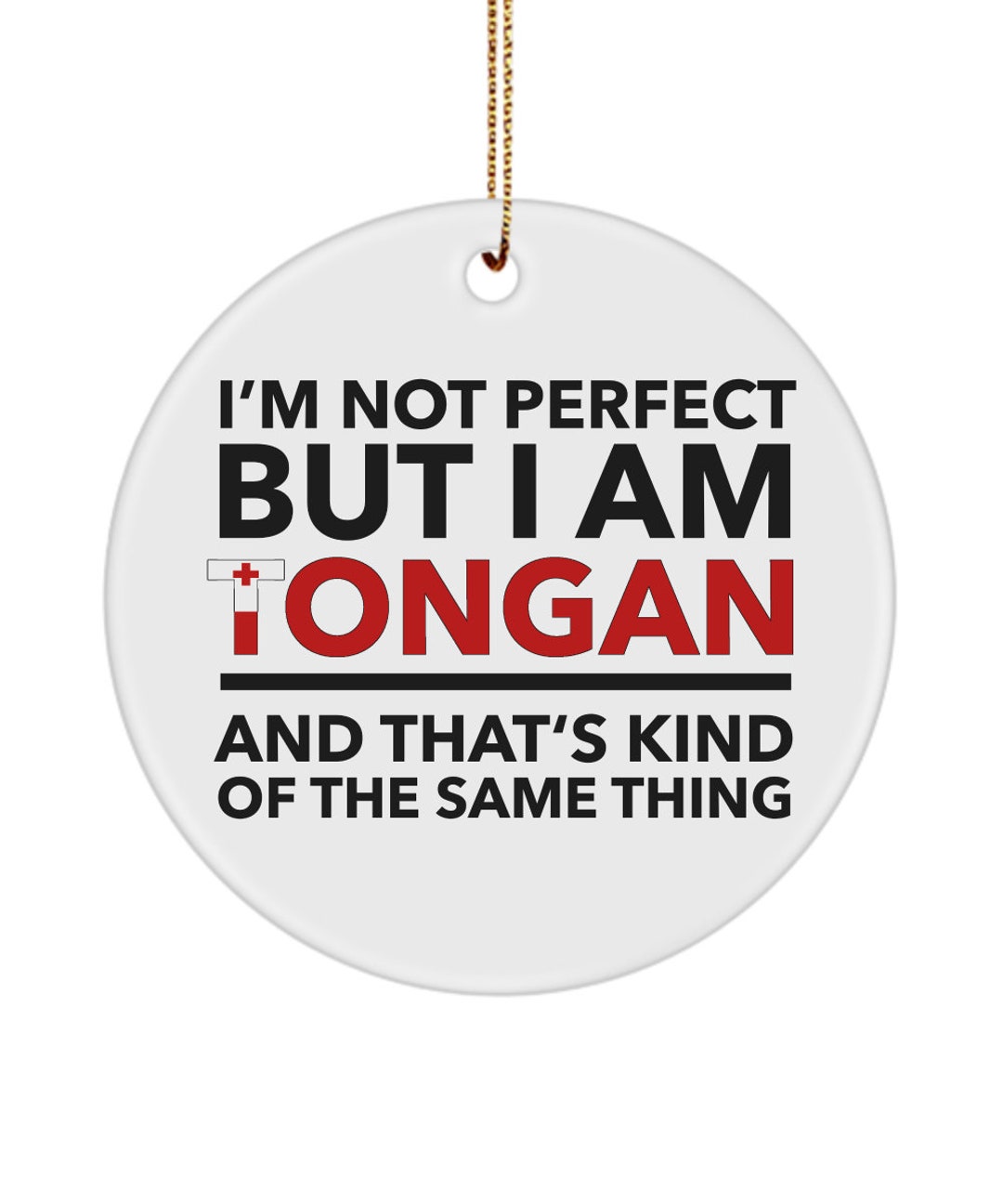 Tonga Gifts - Tongan Christmas Ornament - Xmas Ornament - Tonga ...