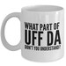 UFF DA Mug - Scandinavian-american Norwegian Gift - White Mug ...
