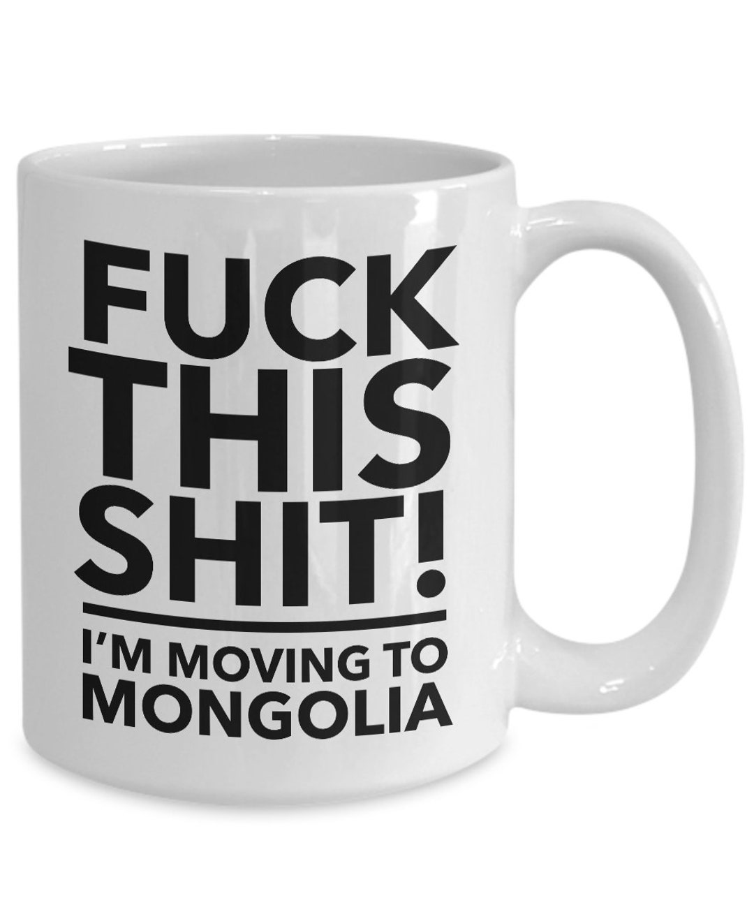 Moving to Mongolia - Relocating to Mongolia Gift - Mongolia Mug - Co ...